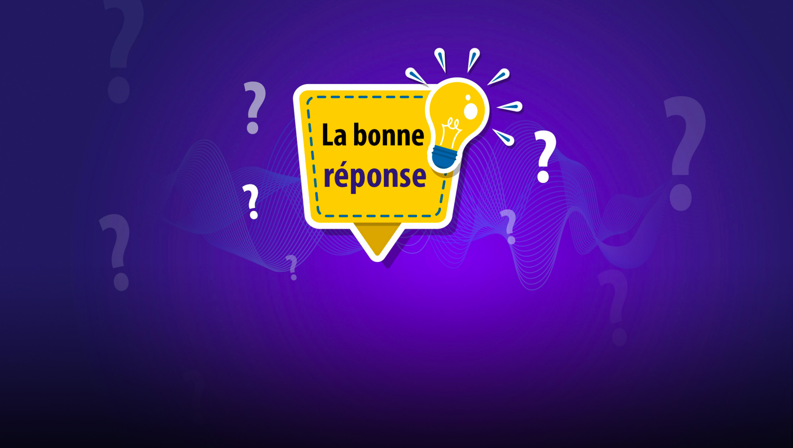 SNRT - La bonne réponse