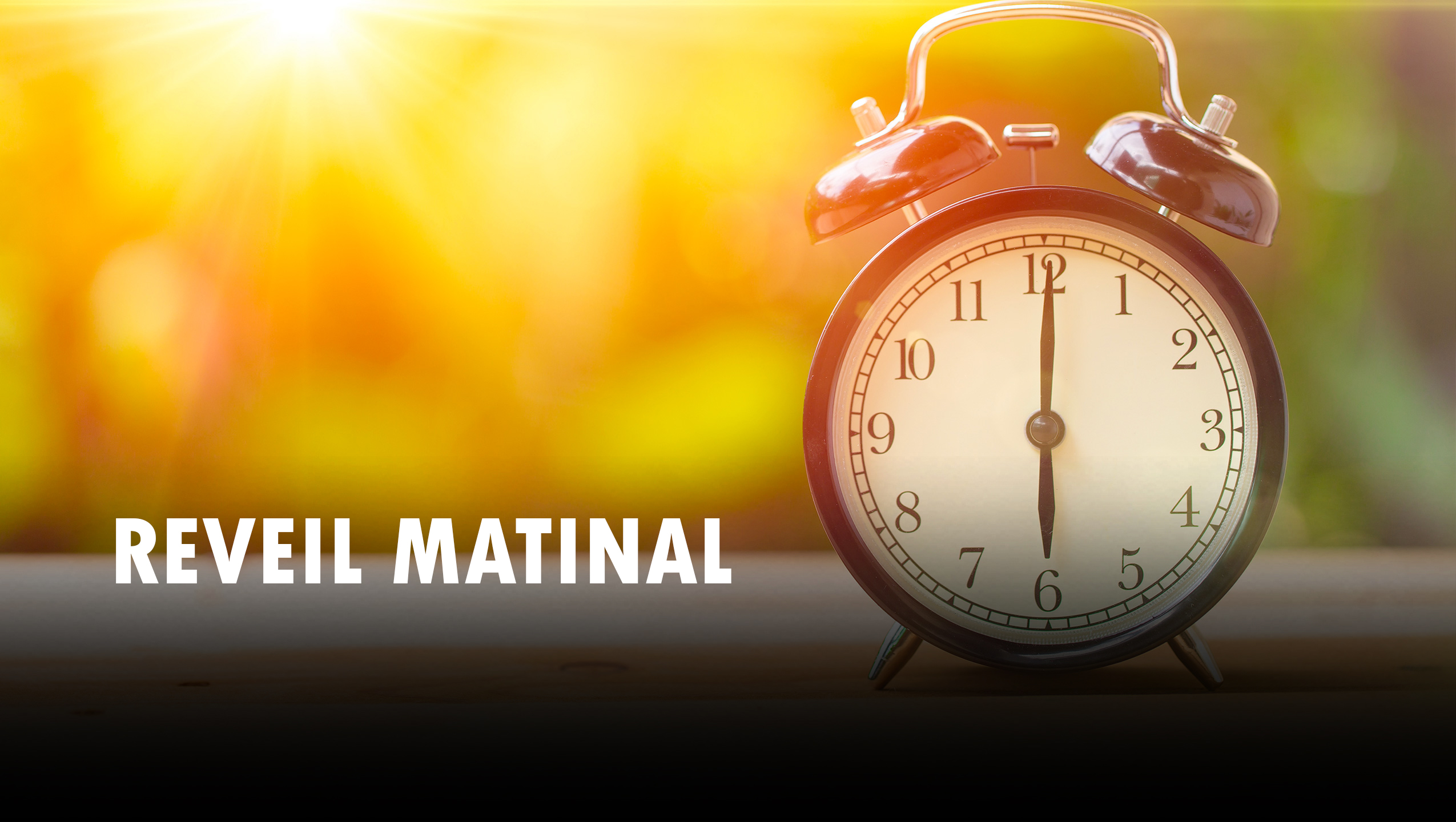 SNRT - Réveil Matinal